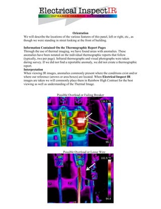 Electrical inspect ir sample report | PDF