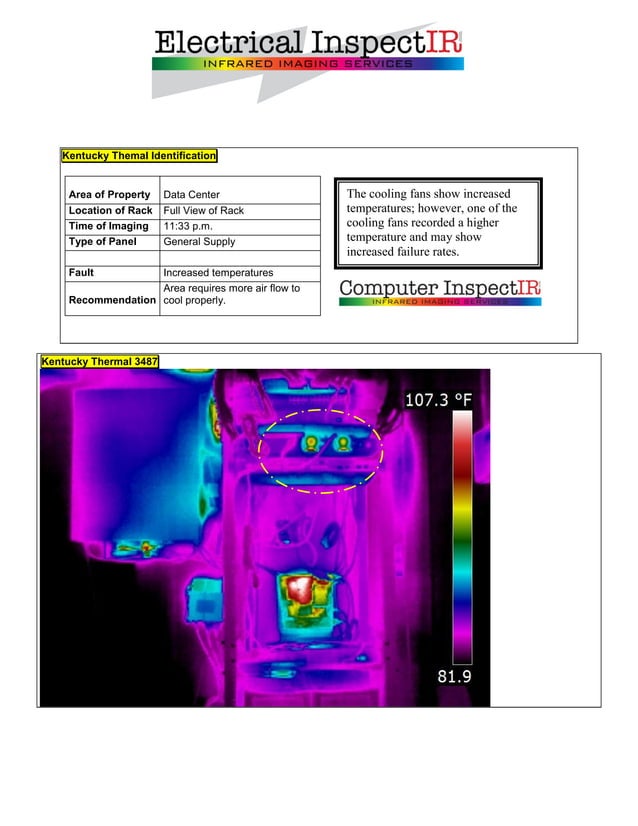 Electrical inspect ir sample report | PDF | Weather | Science