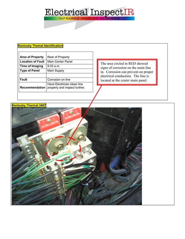 Electrical inspect ir sample report | PDF | Weather | Science