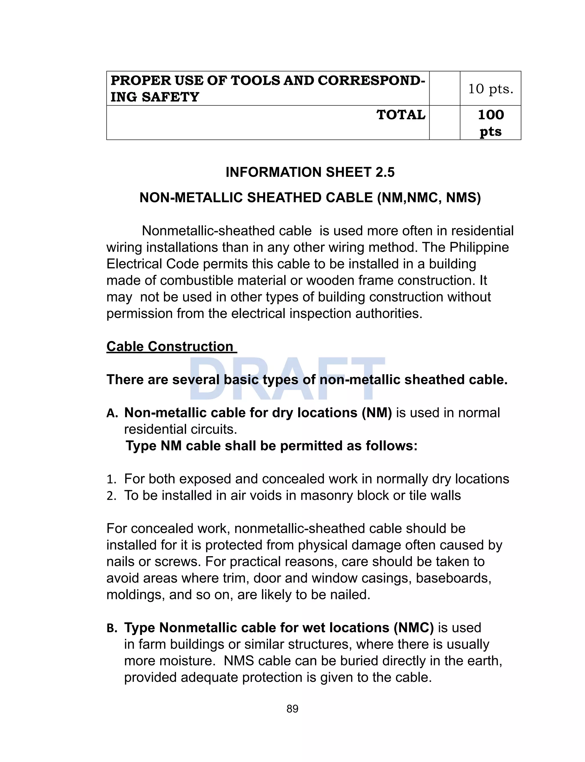Electrical installation and maintenance module 10 | PDF