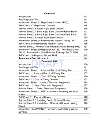Electrical installation and maintenance module 10 | PDF