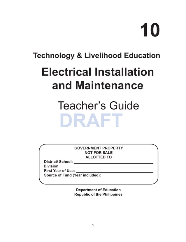 Electrical installation and mentainance tg | PDF | Educational Assessment | Education
