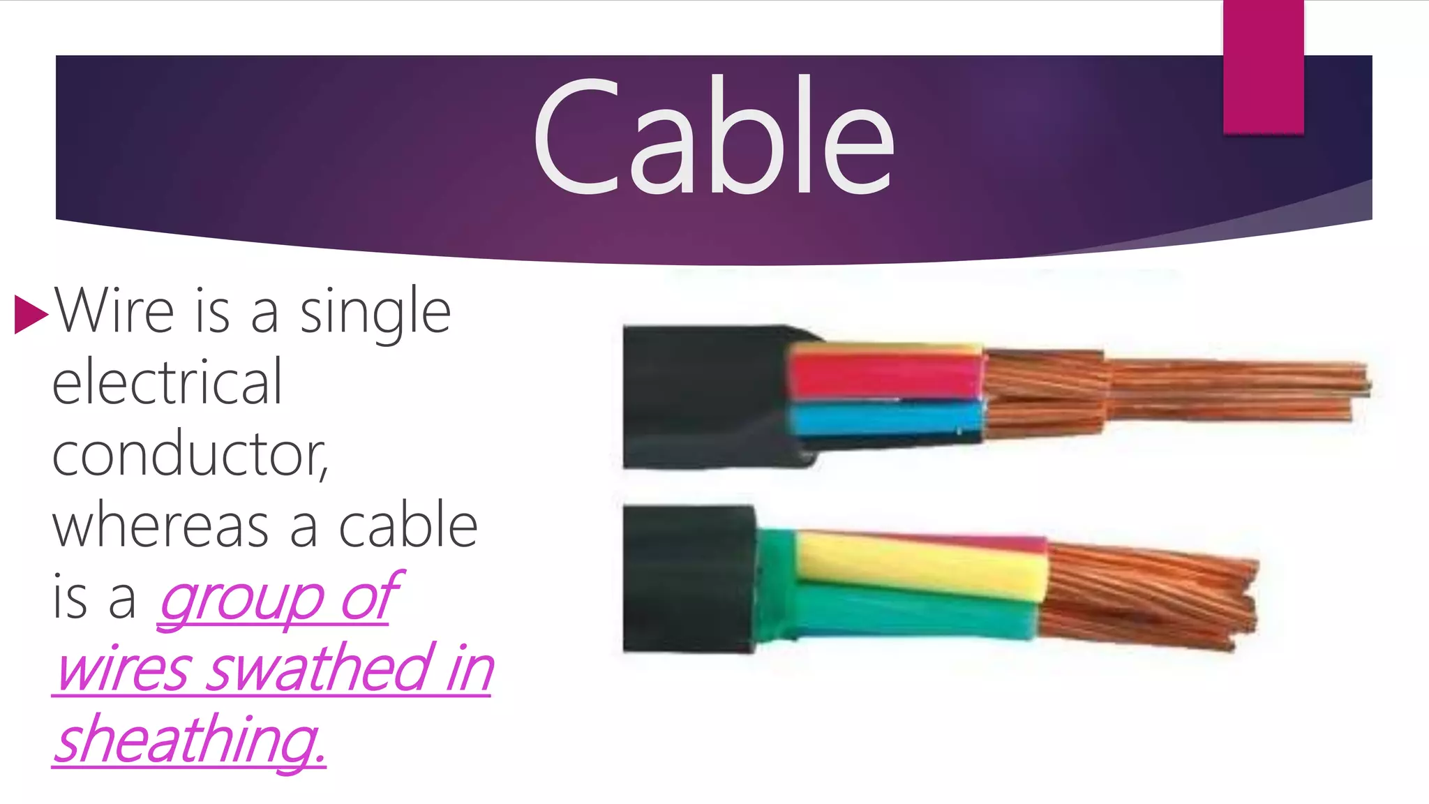 Electrical installation & maintenance | PPTX