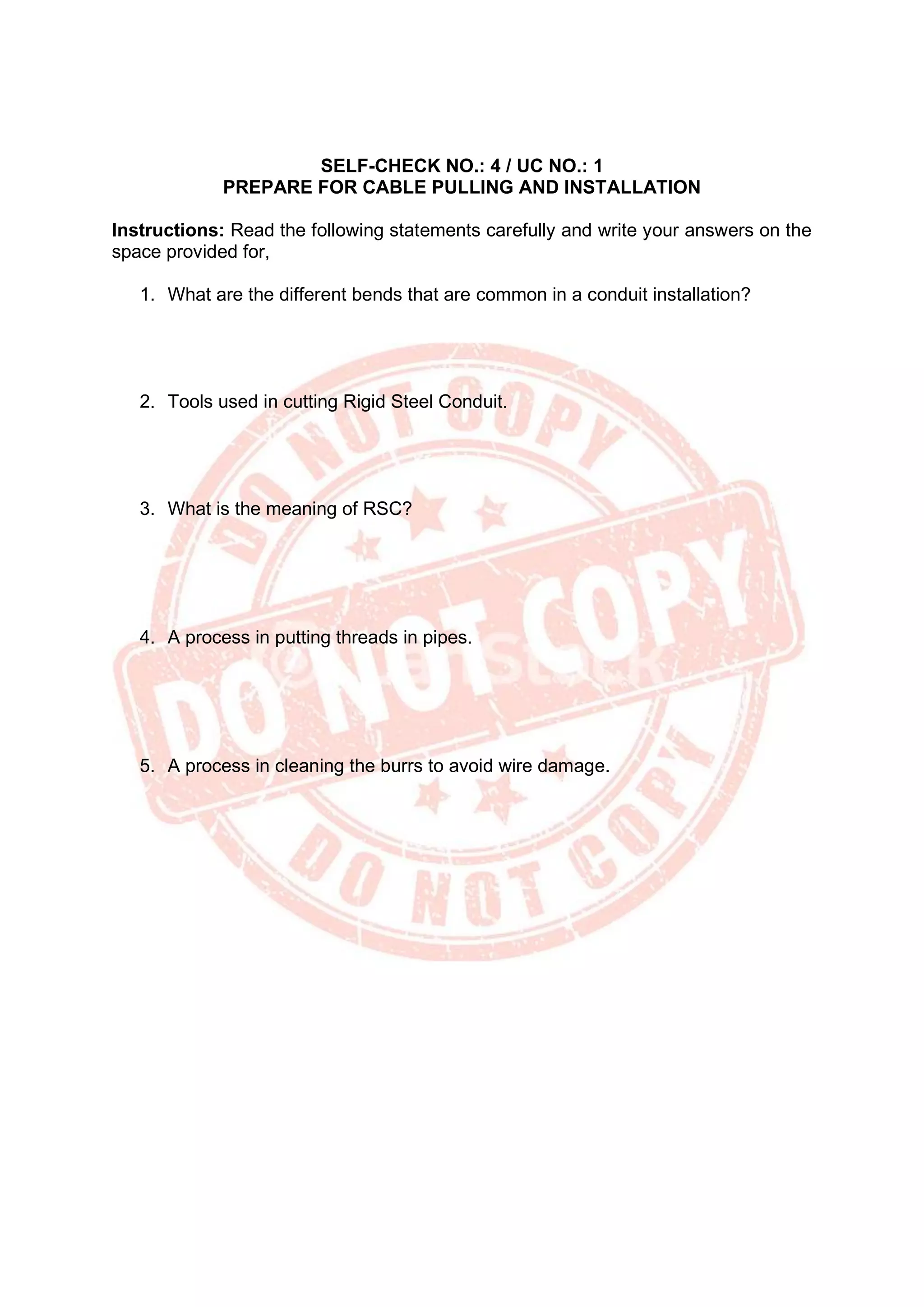 ELECTRICAL INSTALLATION AND MAINTENANCE NC II - CBLM | PDF
