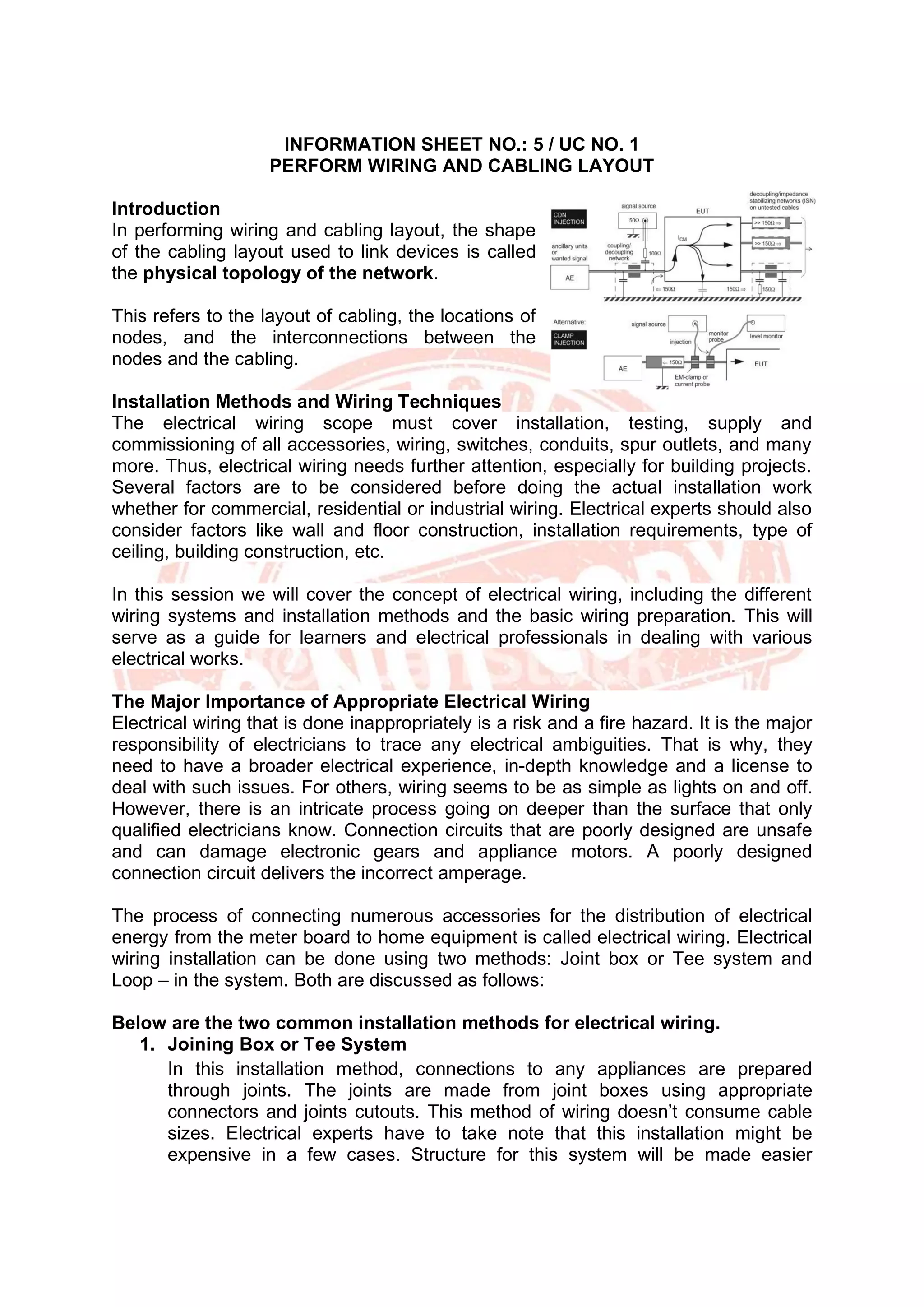ELECTRICAL INSTALLATION AND MAINTENANCE NC II - CBLM | PDF