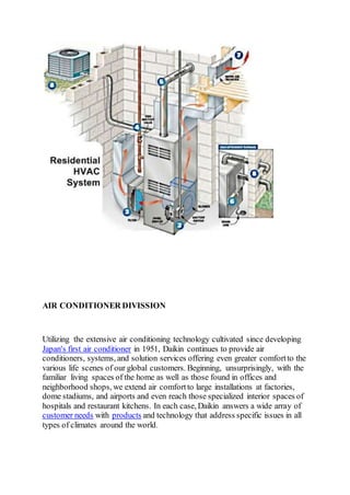 Electrical installation system in building and air conditioning system ...