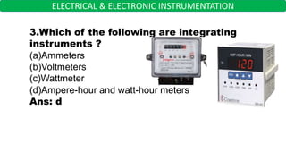 TOP 25 Measurement and Instrumentation PART I - IMPORTANT OBJECTIVE ...