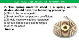 TOP 25 Measurement and Instrumentation PART I - IMPORTANT OBJECTIVE ...