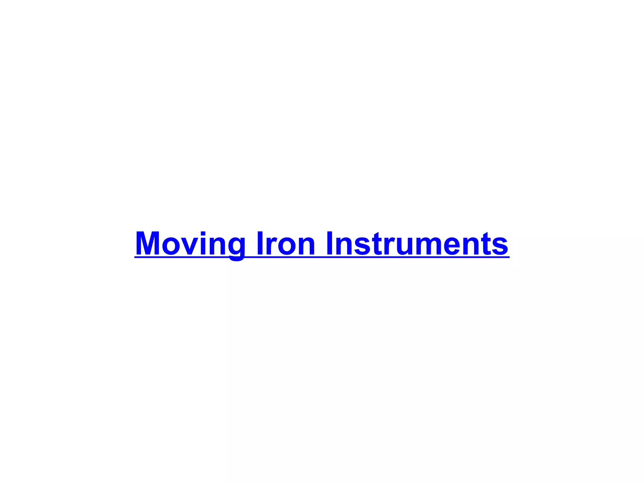 Electrical instruments ppt | PPT