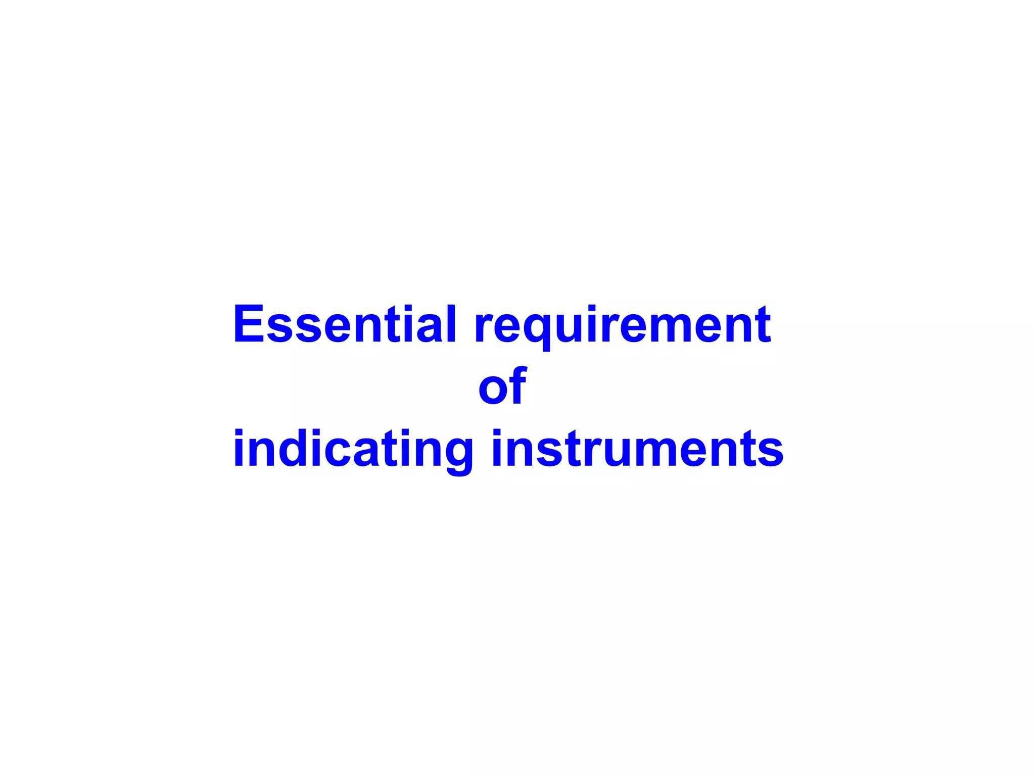 Electrical instruments ppt | PPT