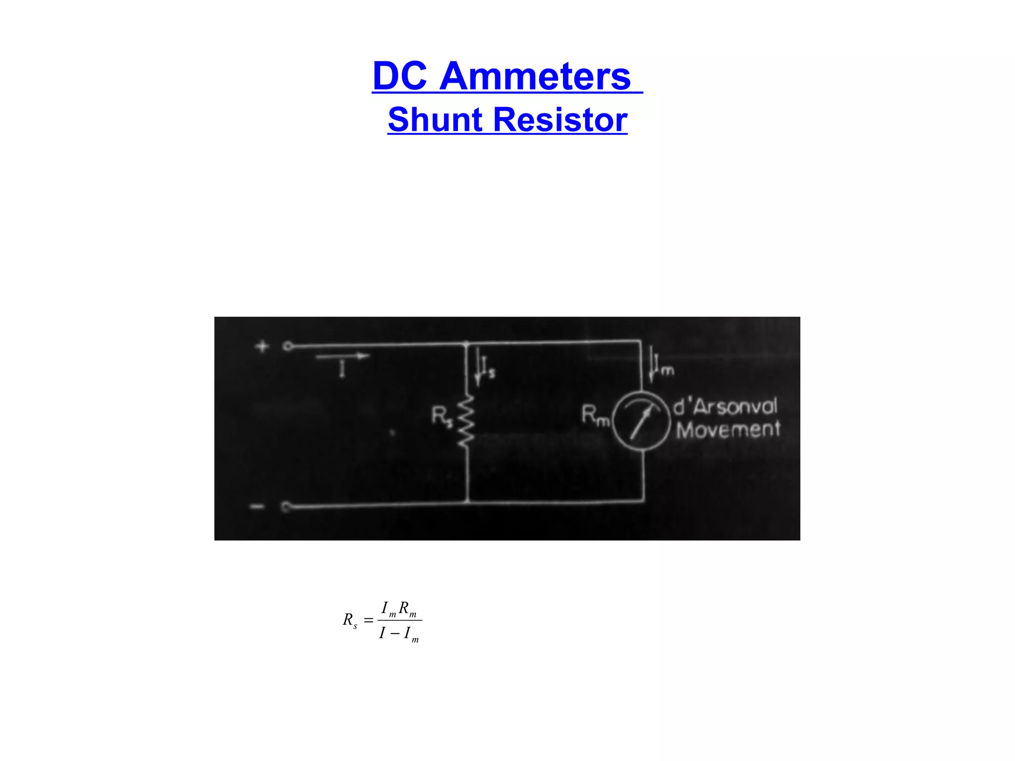 Electrical instruments ppt | PPT