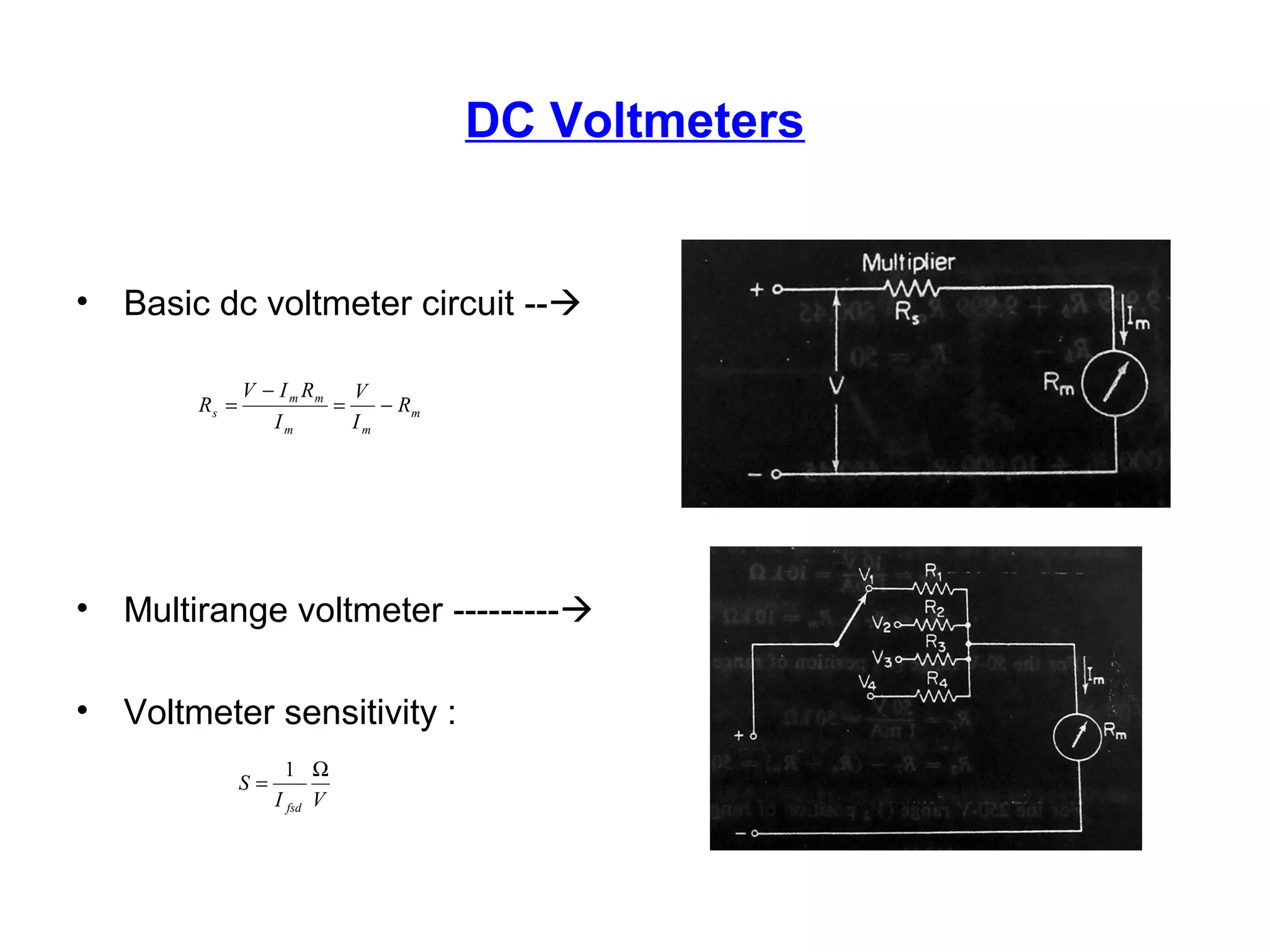 Electrical instruments ppt | PPT