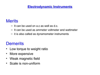 Electrical instruments ppt | PPT