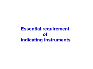 Electrical instruments ppt | PPT