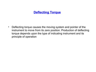 Electrical instruments ppt | PPT