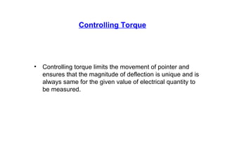 Electrical instruments ppt | PPT