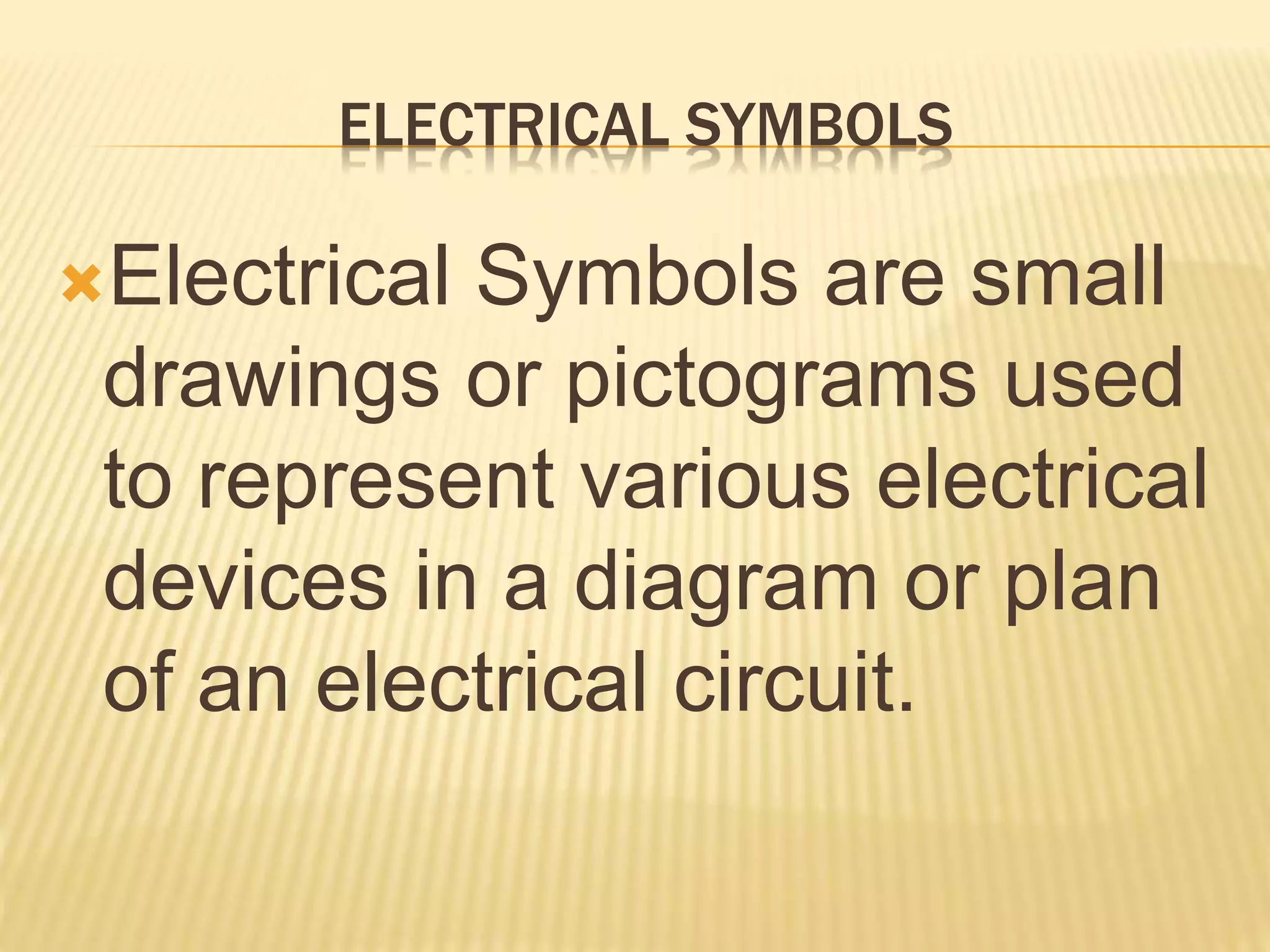 Electrical layout | PPTX