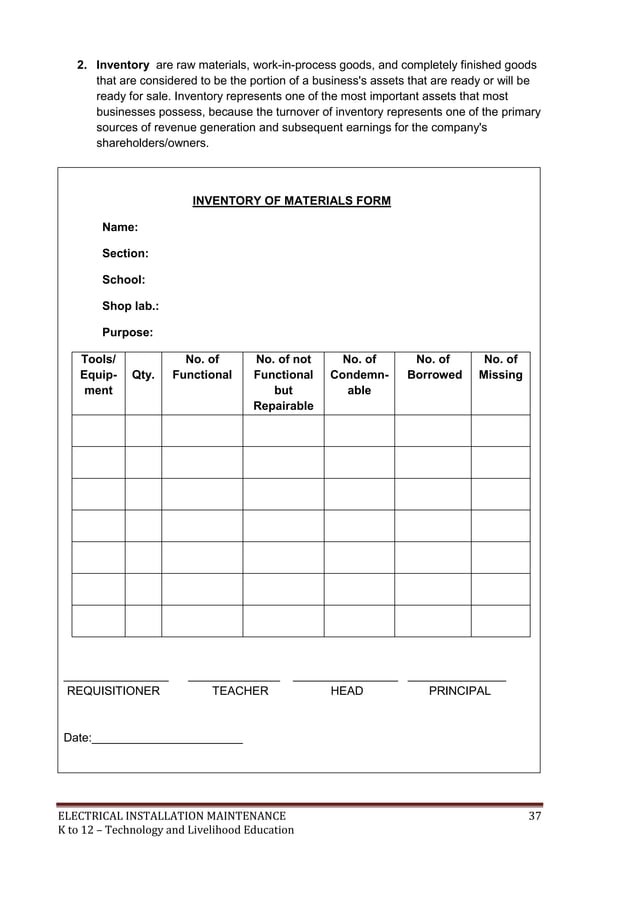 K to 12 Electrical Learning Module | PDF | Secondary Education | Education