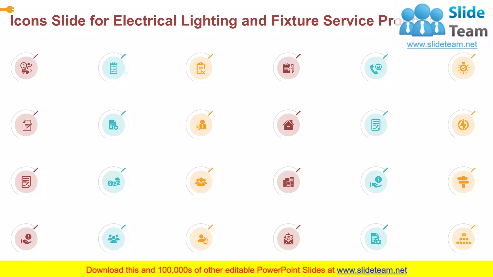Electrical Lighting And Fixture Service Proposal PowerPoint ...