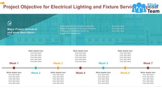 Electrical Lighting And Fixture Service Proposal PowerPoint ...
