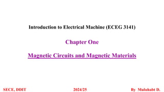 electrical machine.pdf lecture notes in DDU | PDF