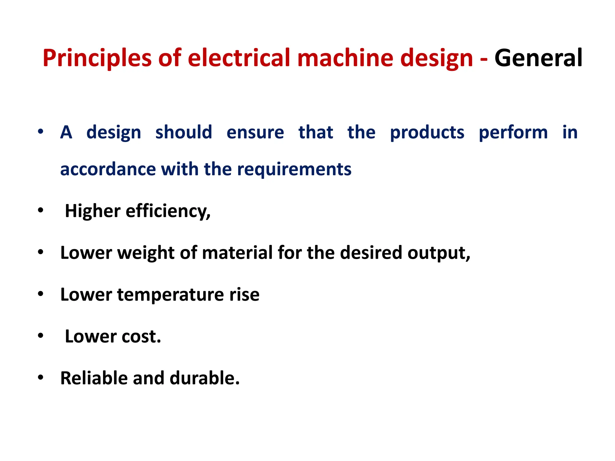 Electrical Machine Design - Transformers, DC Machines | PDF