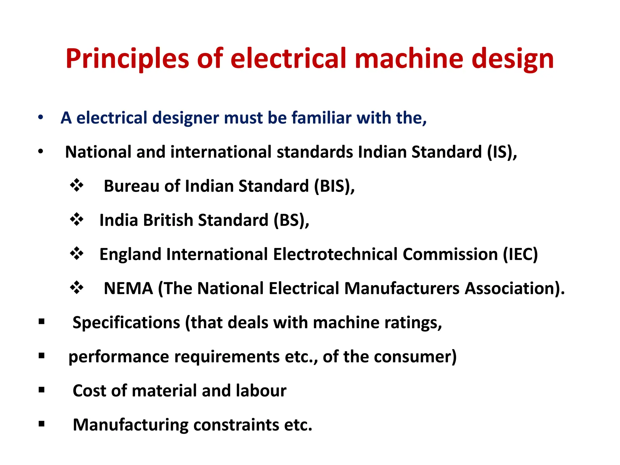 Electrical Machine Design - Transformers, DC Machines | PDF