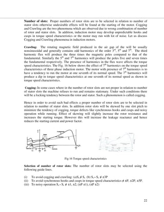 Design of Induction Motors - Prime AC Motors | PDF