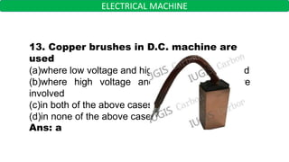 MCQ OF ELECTRICAL MACHINES PART I_OBJECTIVE QUESTIONS AND ANSWERS ...