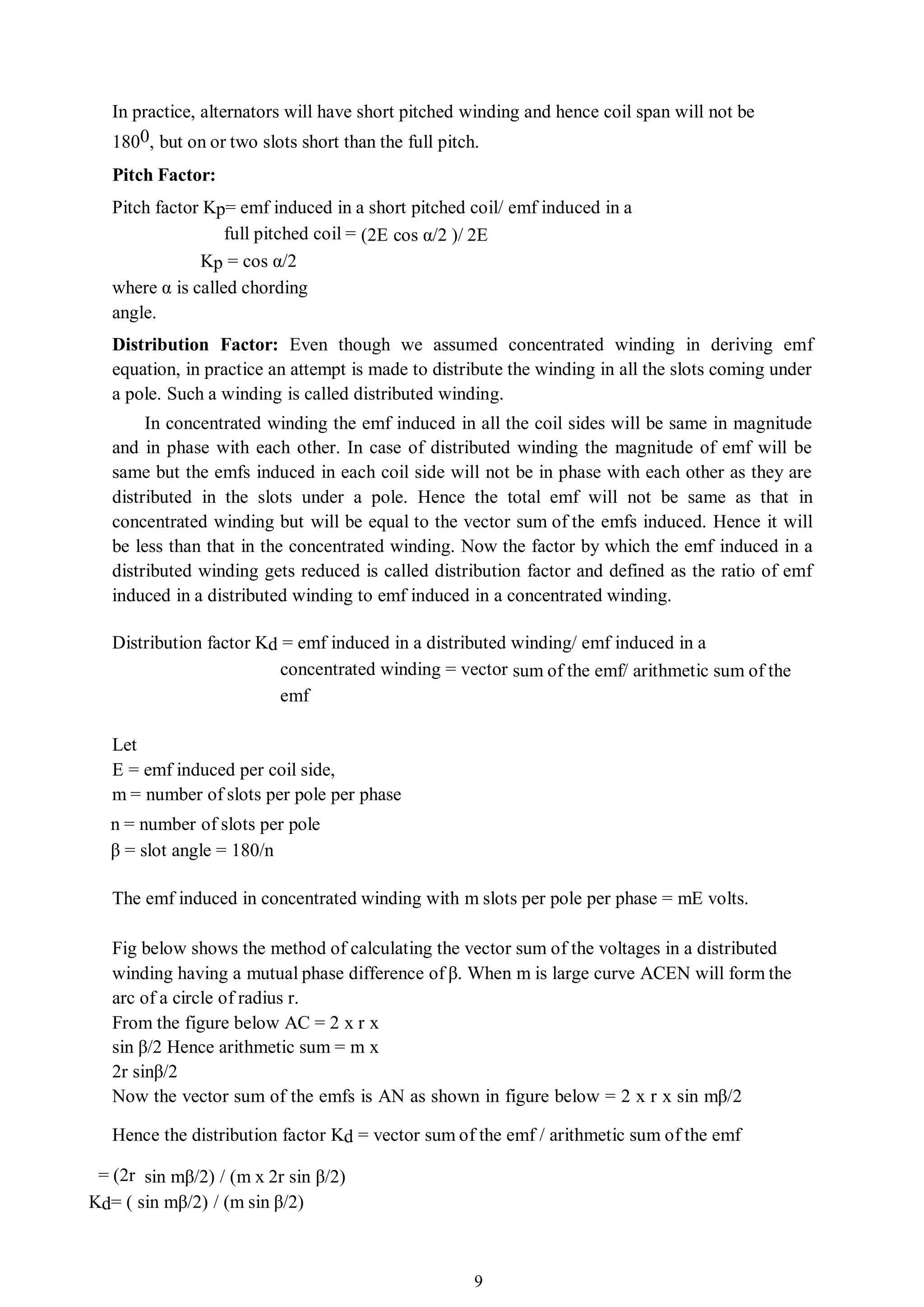 Electrical machines iii | PDF