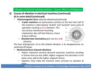 Electrical machines vibration - causes effects and mitigation - Mr ...
