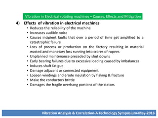 Electrical machines vibration - causes effects and mitigation - Mr ...