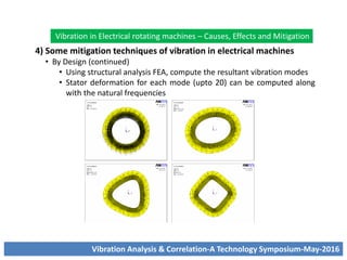 Electrical machines vibration - causes effects and mitigation - Mr ...