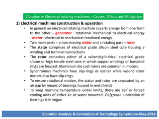 Electrical machines vibration - causes effects and mitigation - Mr ...