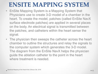 Electrical mapping of the heart | PPTX | Heart and Cardiovascular ...