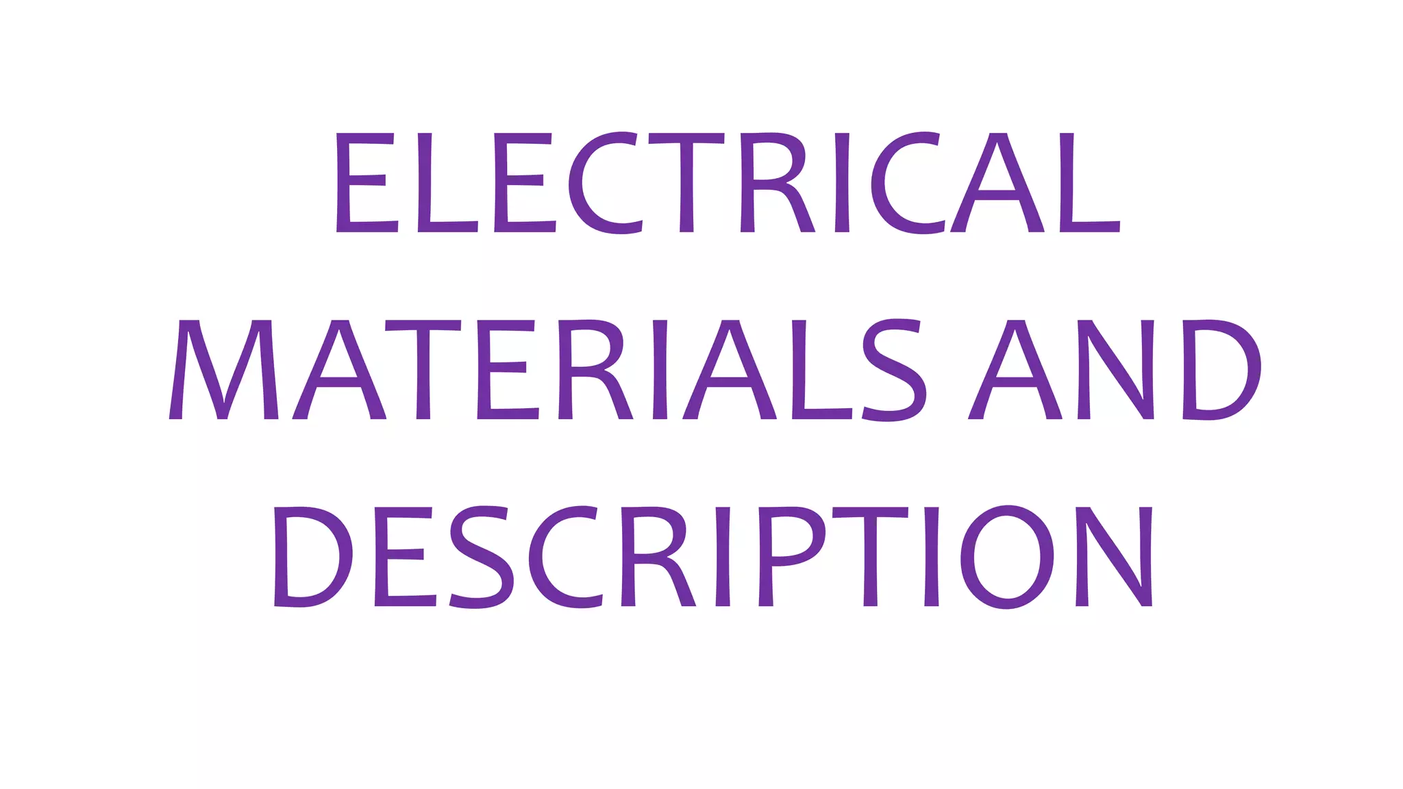 Electrical materials.pptx