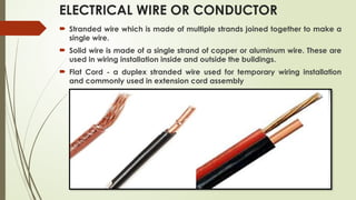 ELECTRICAL MATERIALS THIS IS USED FOR MAKING ELECTRICAL MATERIALS | PPT