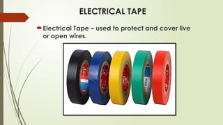 ELECTRICAL MATERIALS THIS IS USED FOR MAKING ELECTRICAL MATERIALS | PPT