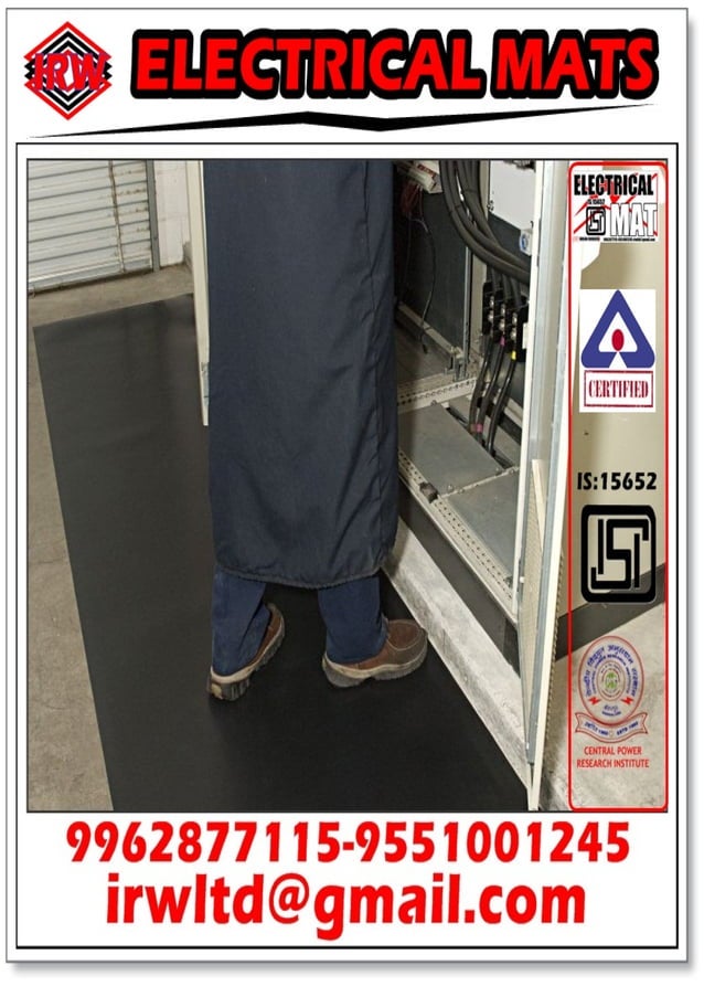 Electrical mat is 15652 | PDF