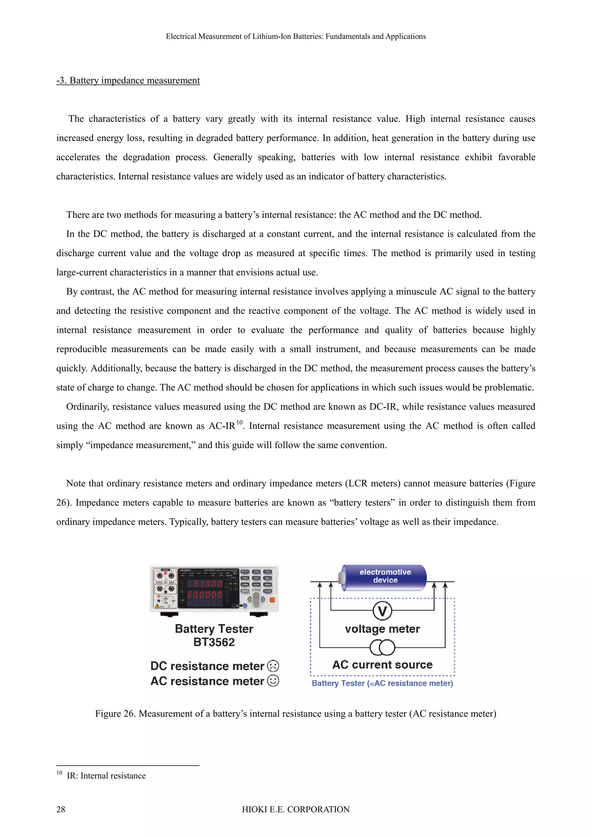 Electrical measurement lithium-ion_batteries | PDF