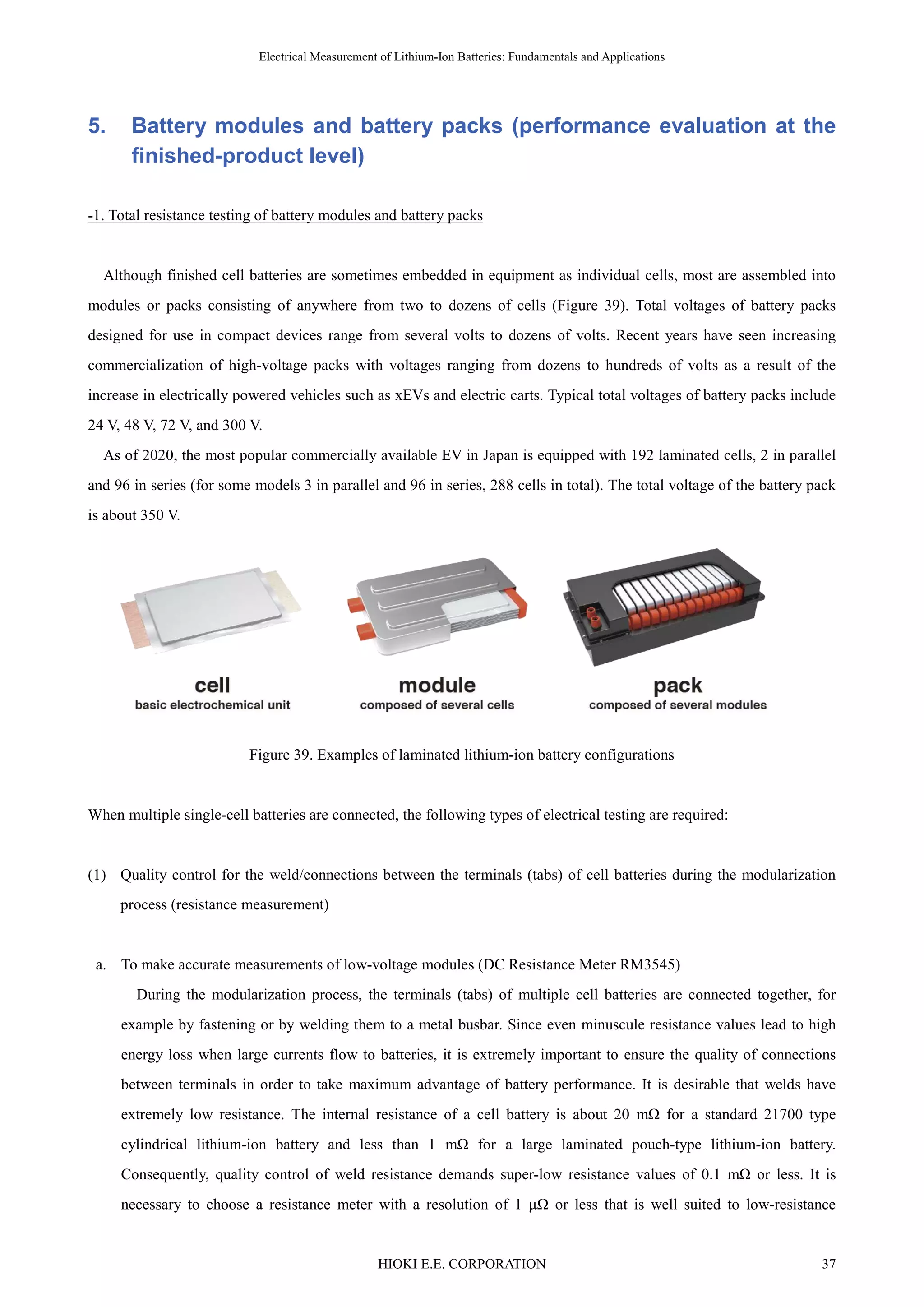 Electrical measurement lithium-ion_batteries | PDF