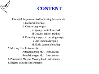 Electrical measurements | PPTX