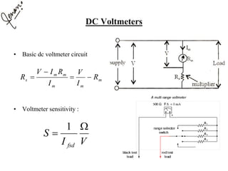 Electrical measurements | PPTX