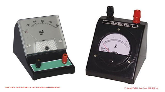 Electrical measurements unit-1-measuring instruments | PDF | Physics ...