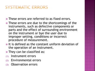 Electrical measurements and measuring instruments | PPTX