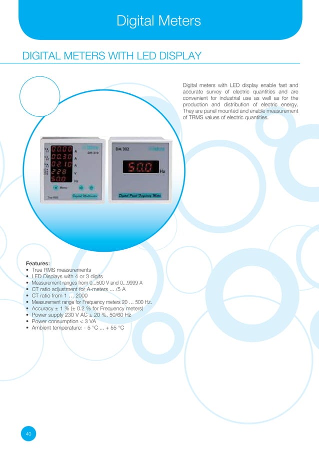 Electrical measuring instruments | PDF