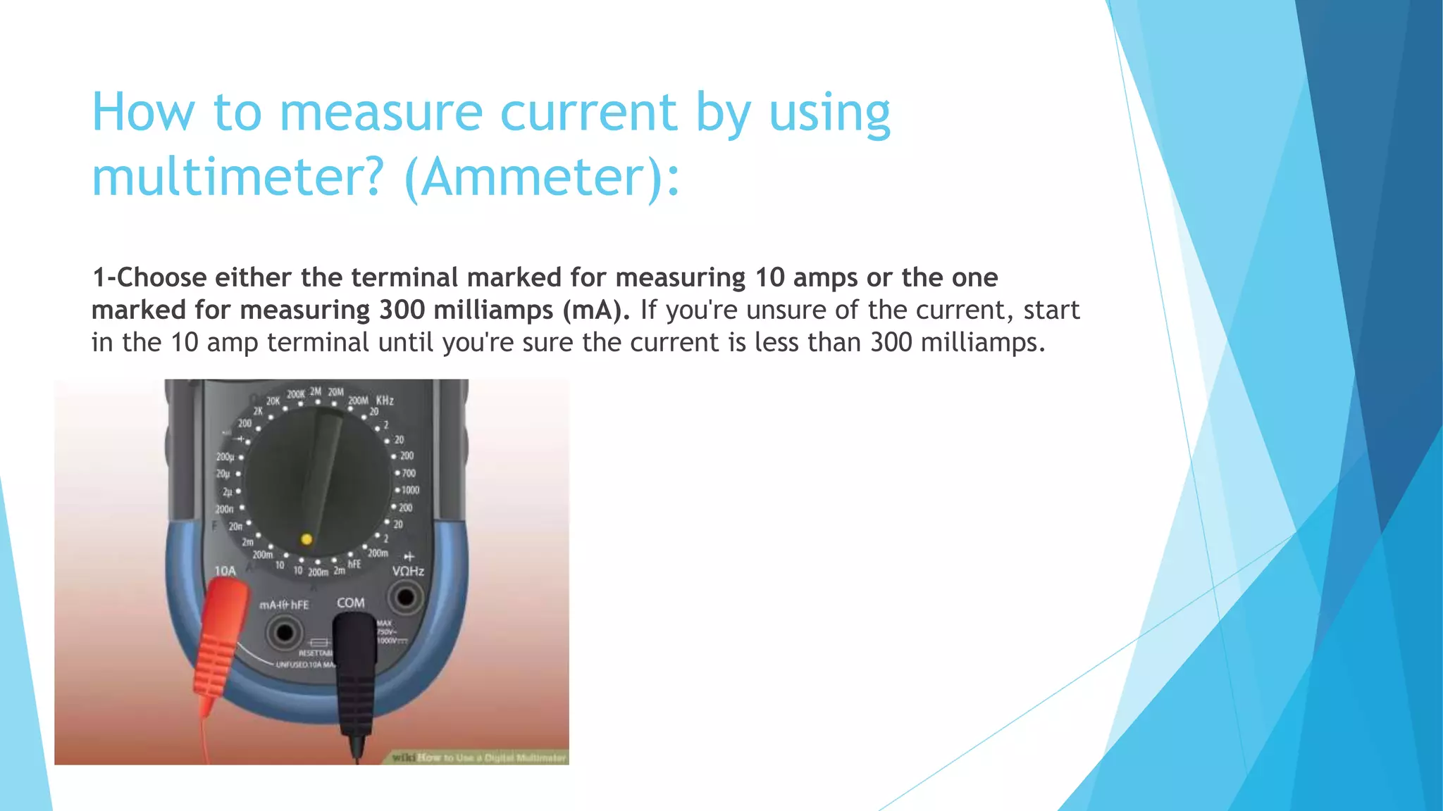 Electrical measuring instruments | PPTX