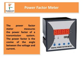 Electrical measuring instruments | PPTX