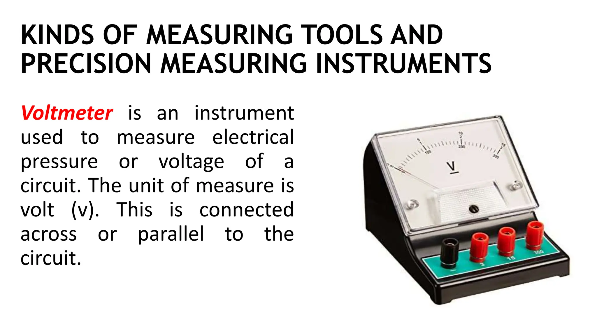 Electrical Measuring Tools and Instruments.pptx