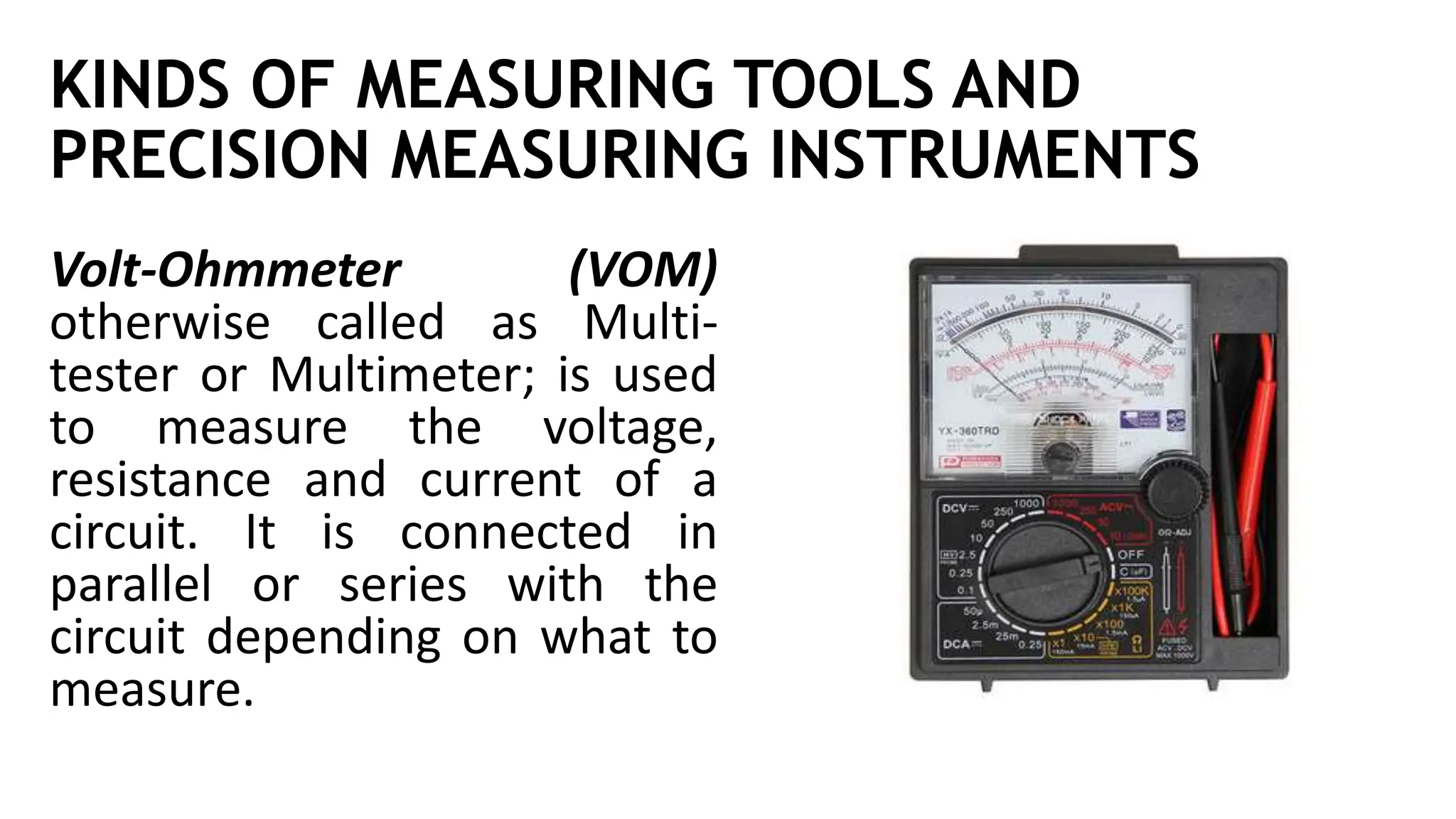 Electrical Measuring Tools and Instruments.pptx